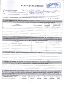 Declaratie de interese + declaratie de avere 2020 – Liceul Tehnologic ...